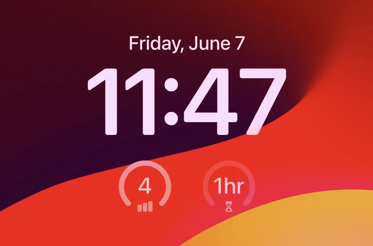 Pomodoro Timer Lock Screen — Meaningful Things