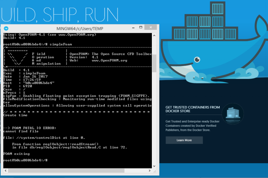Tutorial de Instalación de OpenFOAM en Windows con Docker — gidahatari