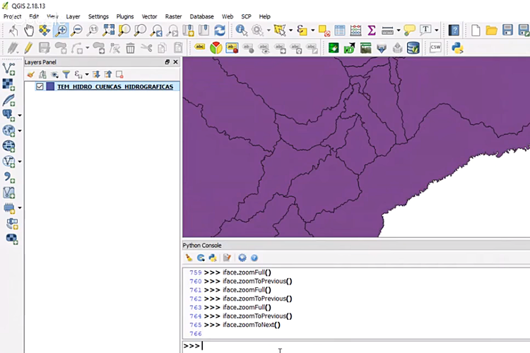 Introducción a PyQGIS, en entorno de Python dentro de QGIS — gidahatari