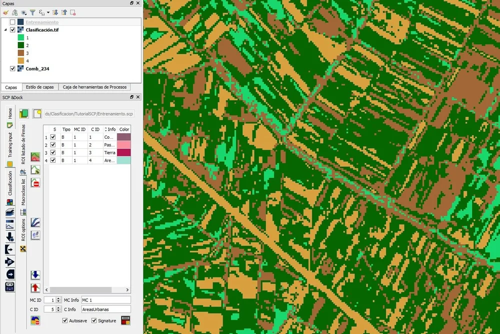 Tutorial de Clasificación Supervisada con SCP 6 y QGIS 3 — gidahatari
