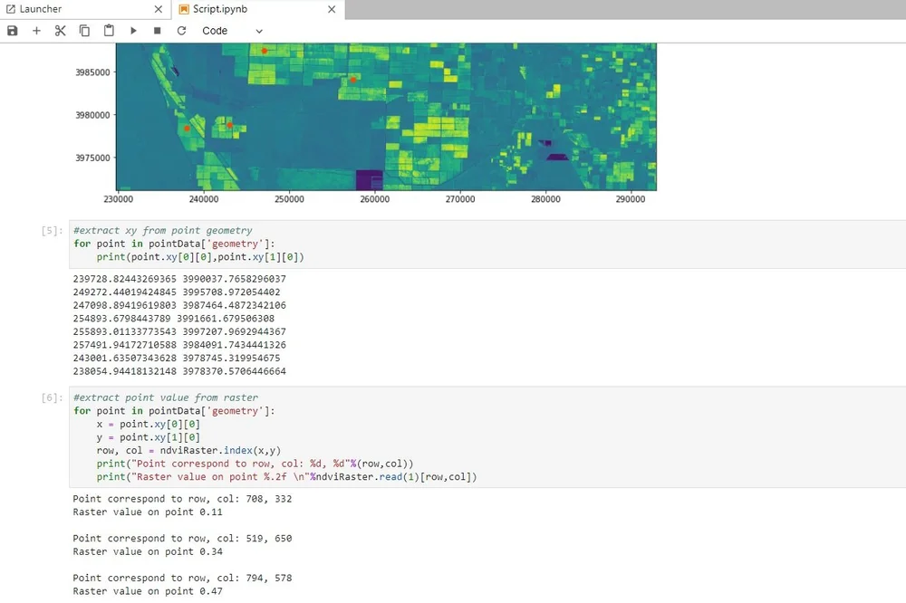 Tutorial para extraer información puntual de un raster con Python ...