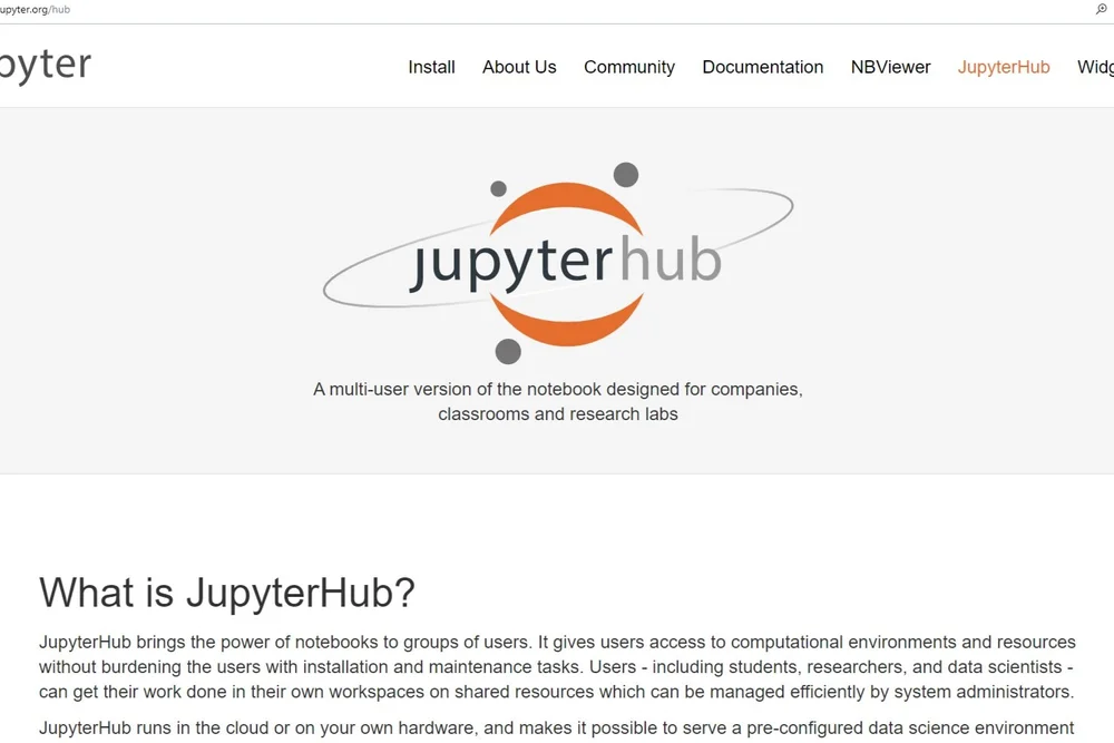 Cómo configurar un servidor Jupyter multiusuario con Jupyterhub (en Windows con Docker) — gidahatari