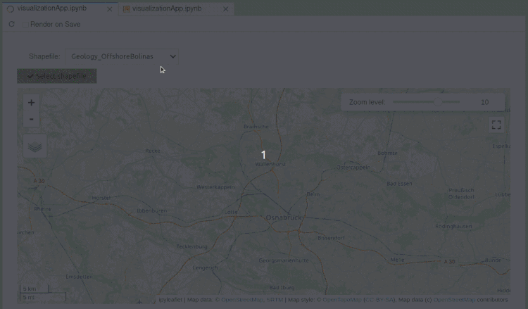 Exploración interactiva de Shapefiles en Jupyterlab con Ipyleaflet y ...