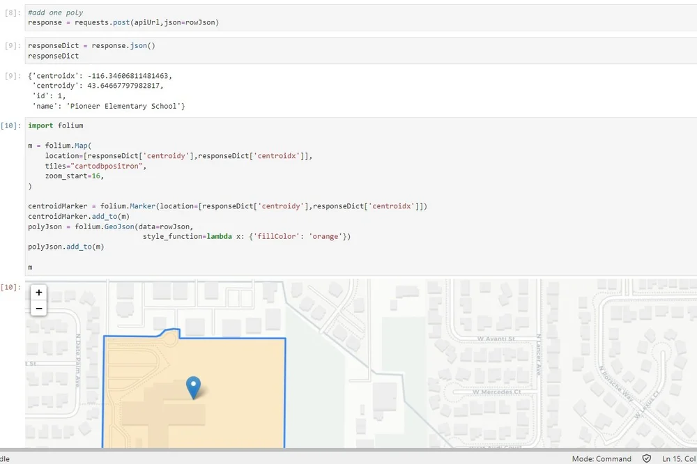 Como configurar un servidor web Rest geoespacial con Python, Flask y Shapely - Tutorial — gidahatari