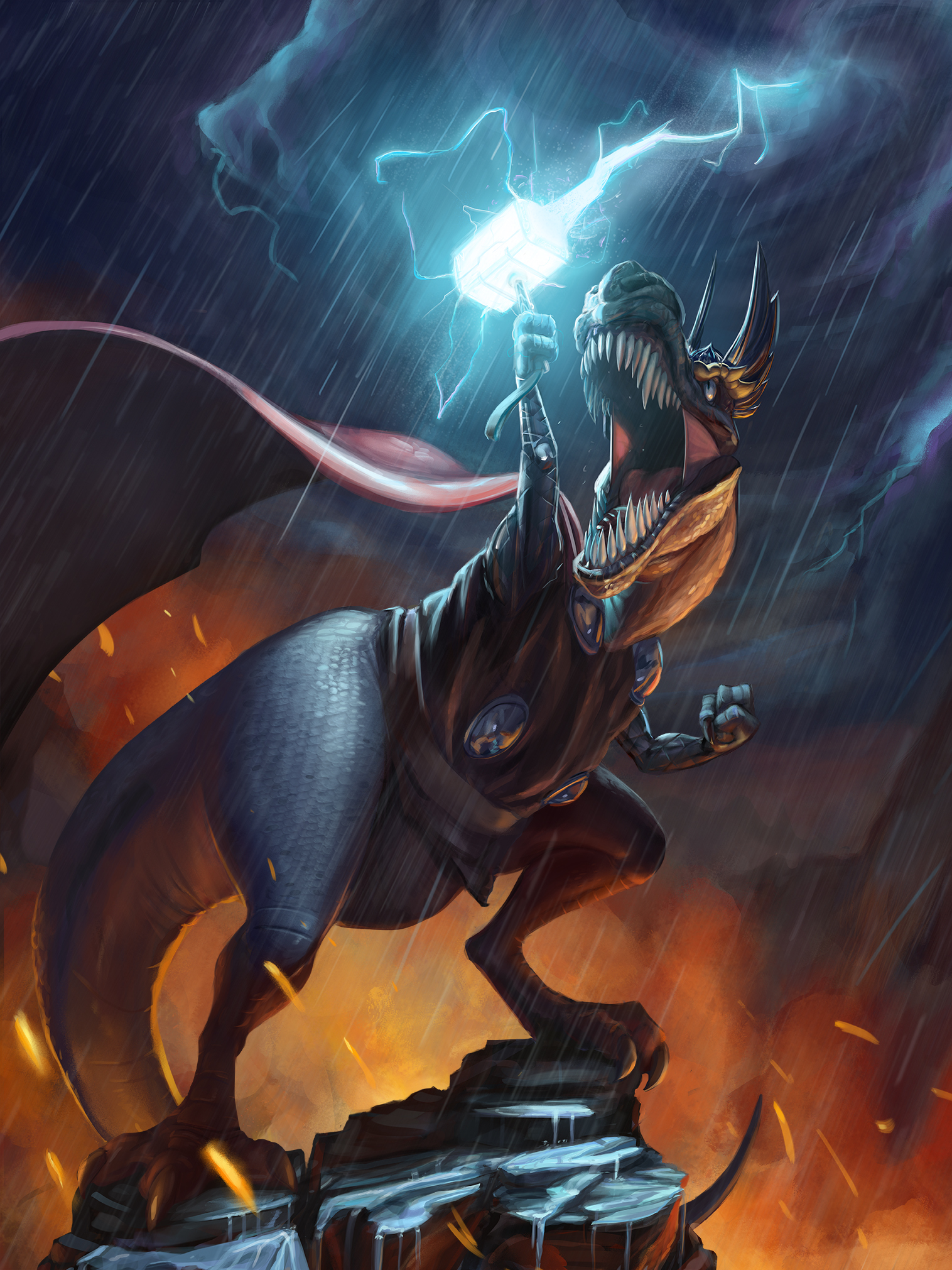 Illustration — David A. Cardenas B.