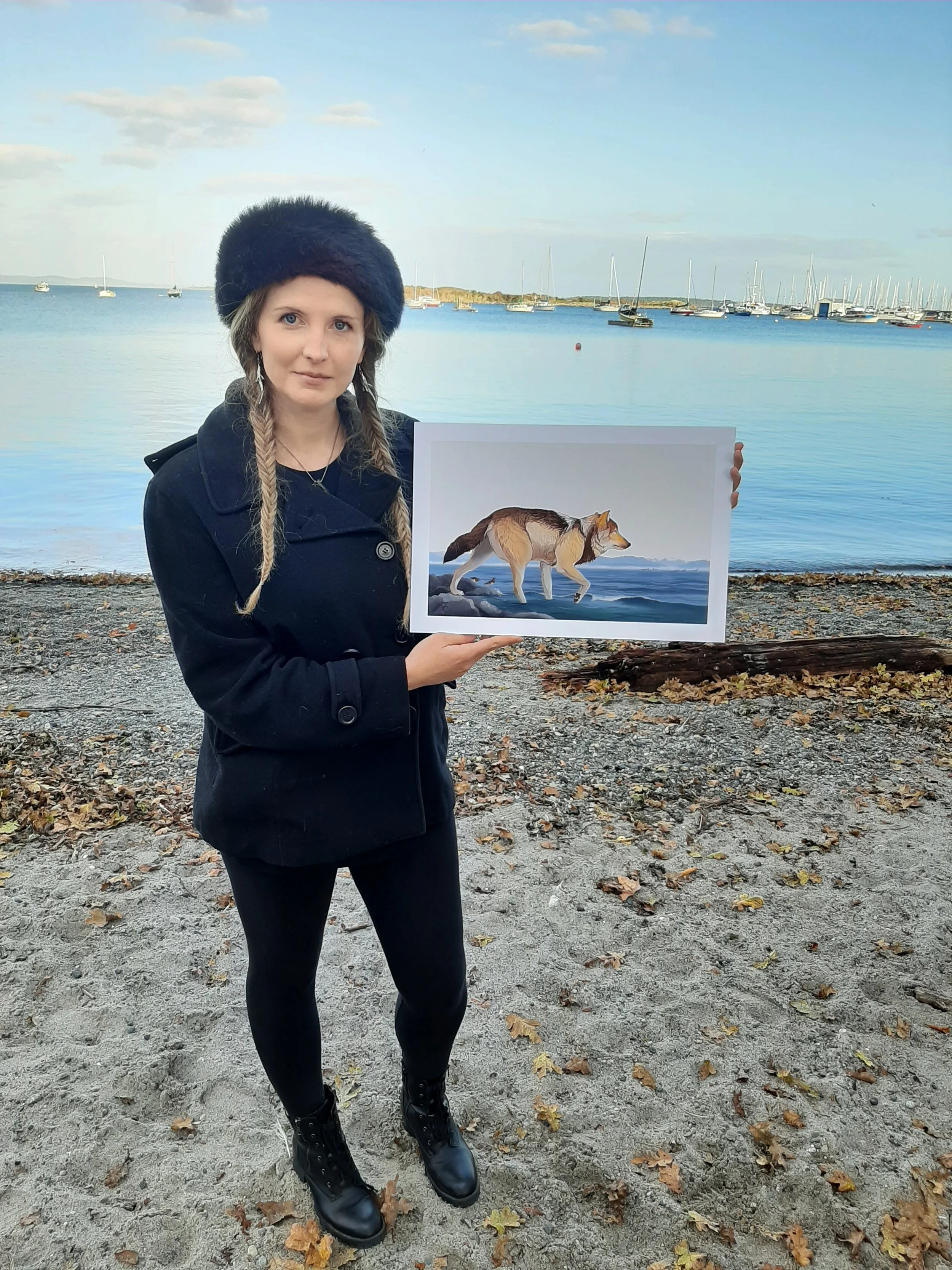 Final Journey - 18" x 12" Limited Edition Print — Tasli Shaw