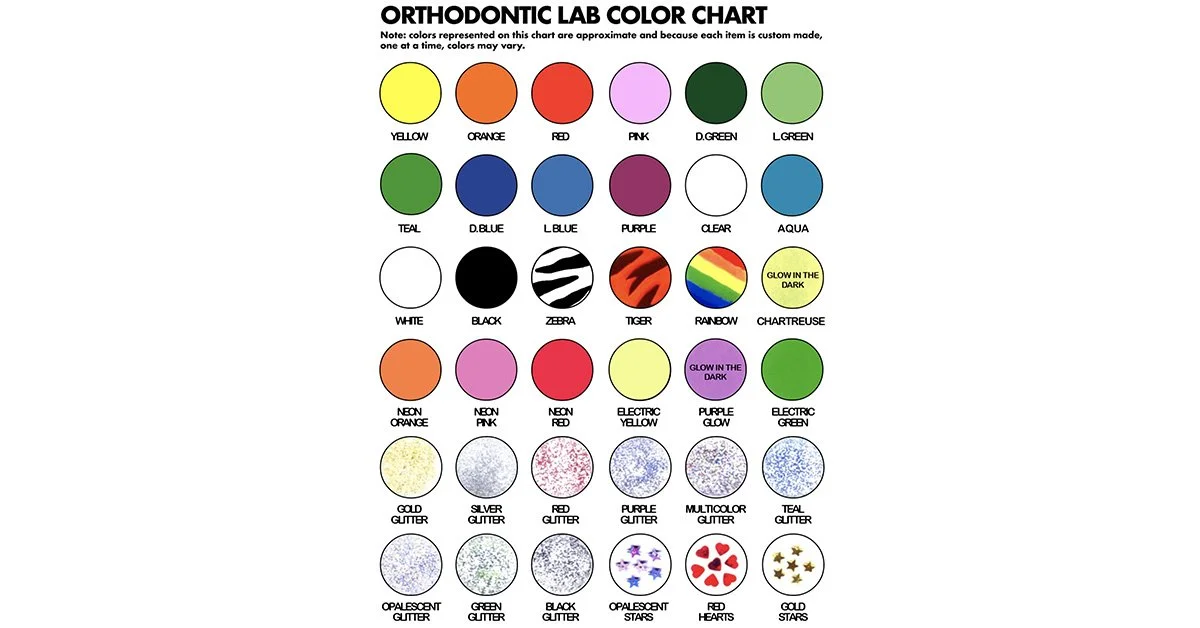 Hawley Retainer Colors