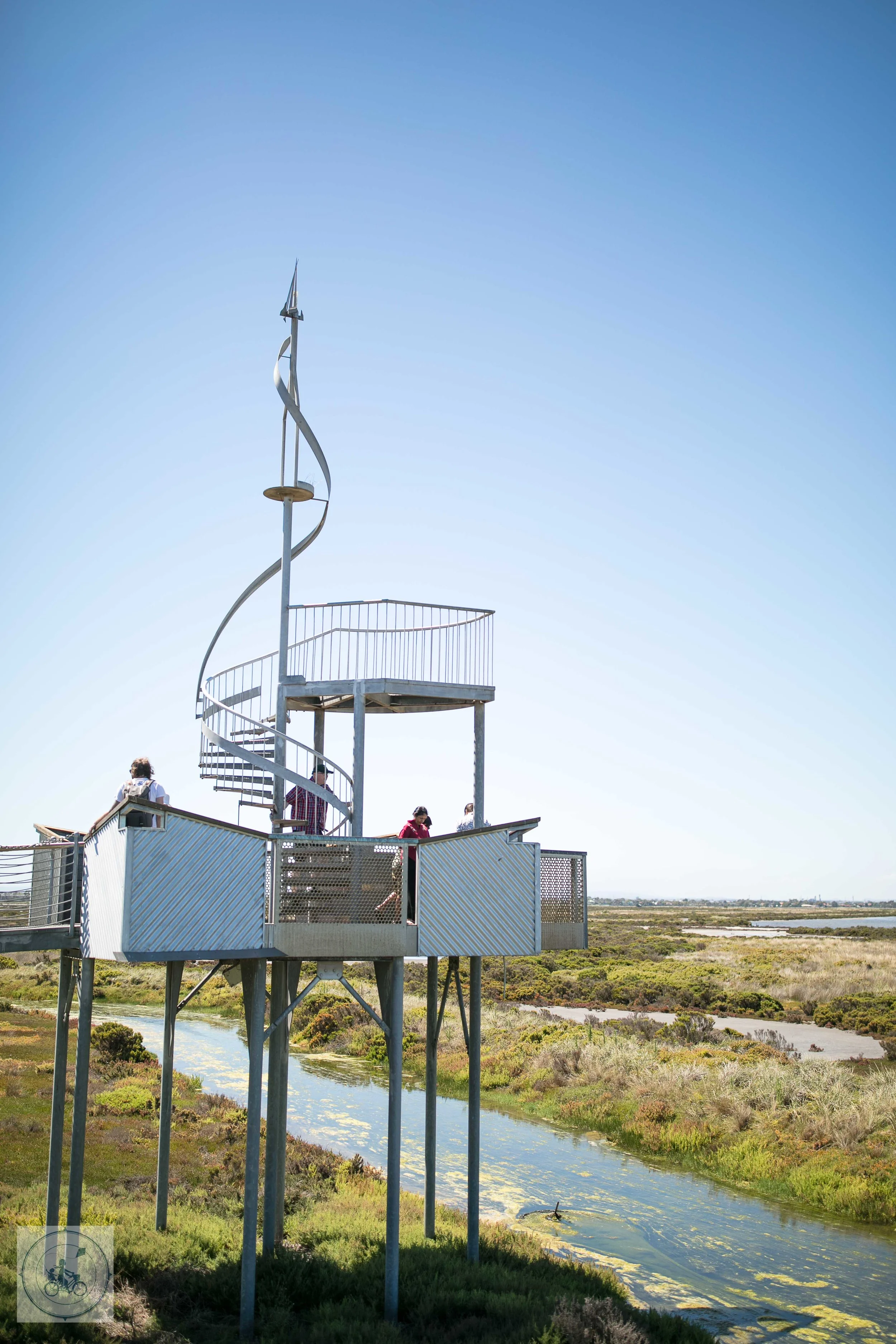 cheetham wetlands viewing tower, point cook