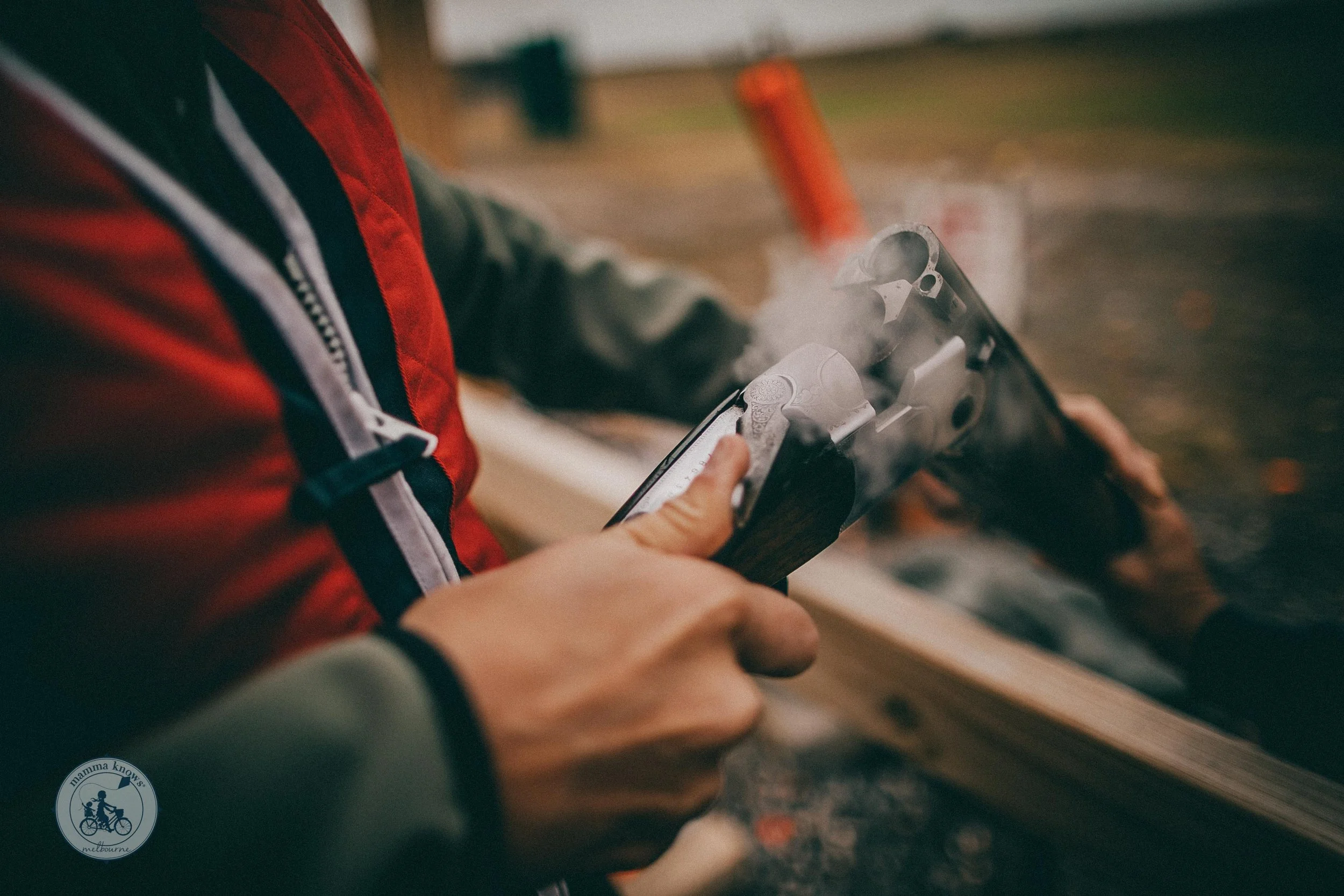 Go Shooting Clay Target Shooting - mamma knows west
