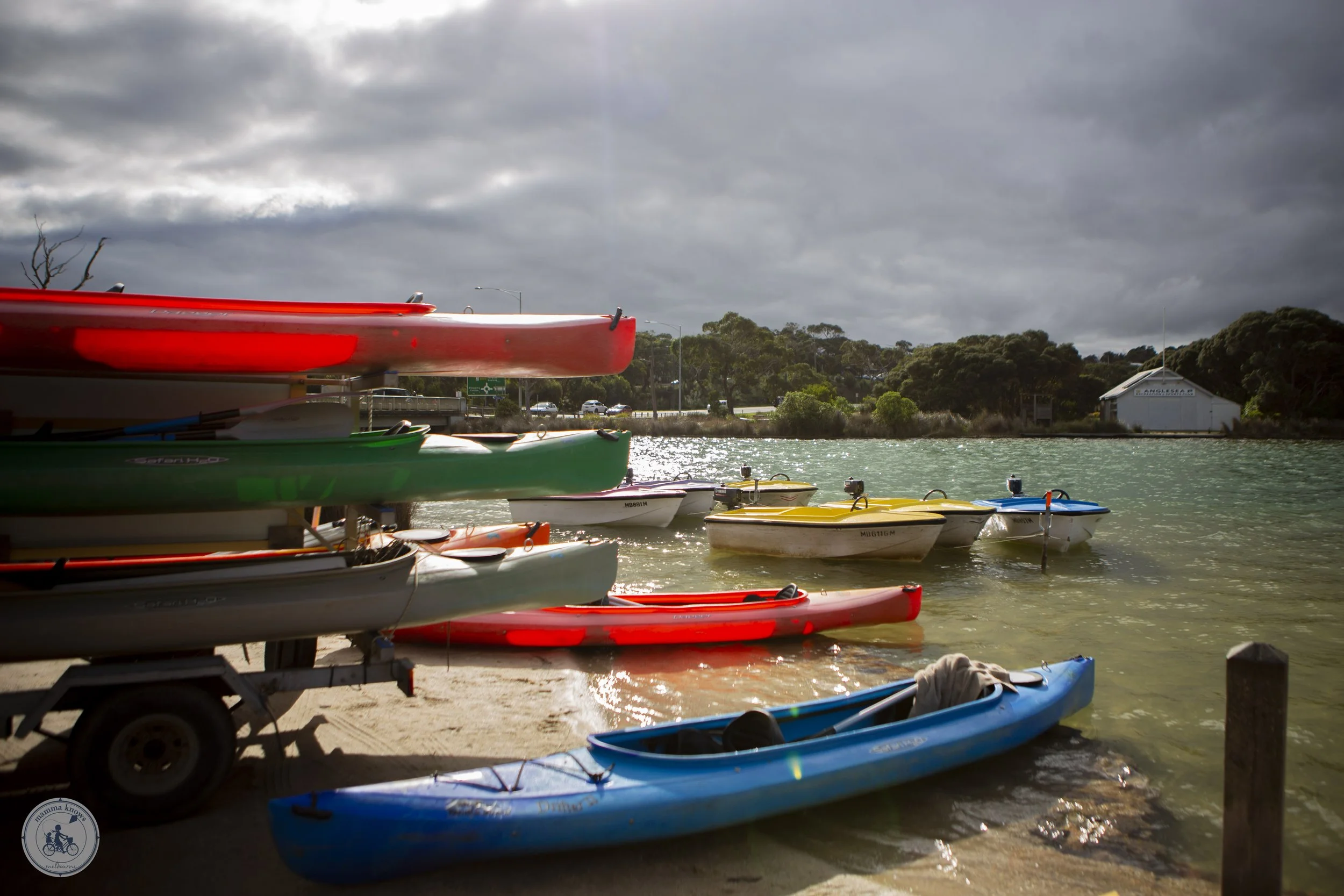 Paddle Boats and Canoes, Anglesea