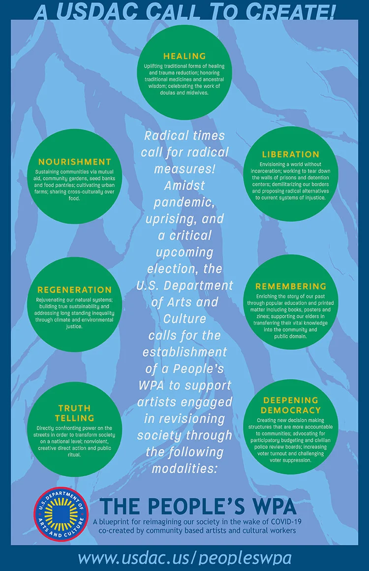 A People's WPA — U.S. Department of Arts and Culture