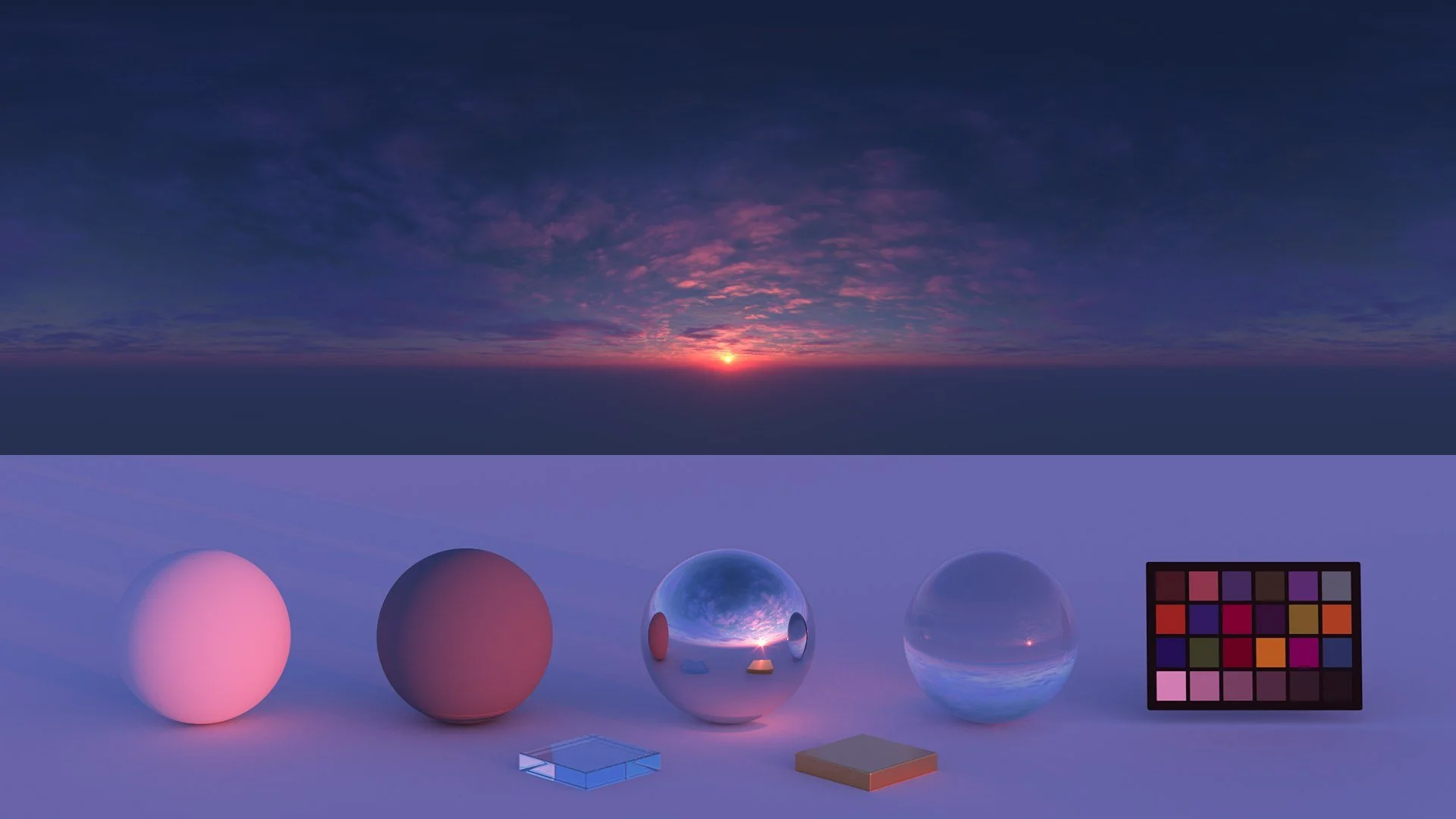 Dusk Skies CG HDRI v4 — SA Studios, Inc.