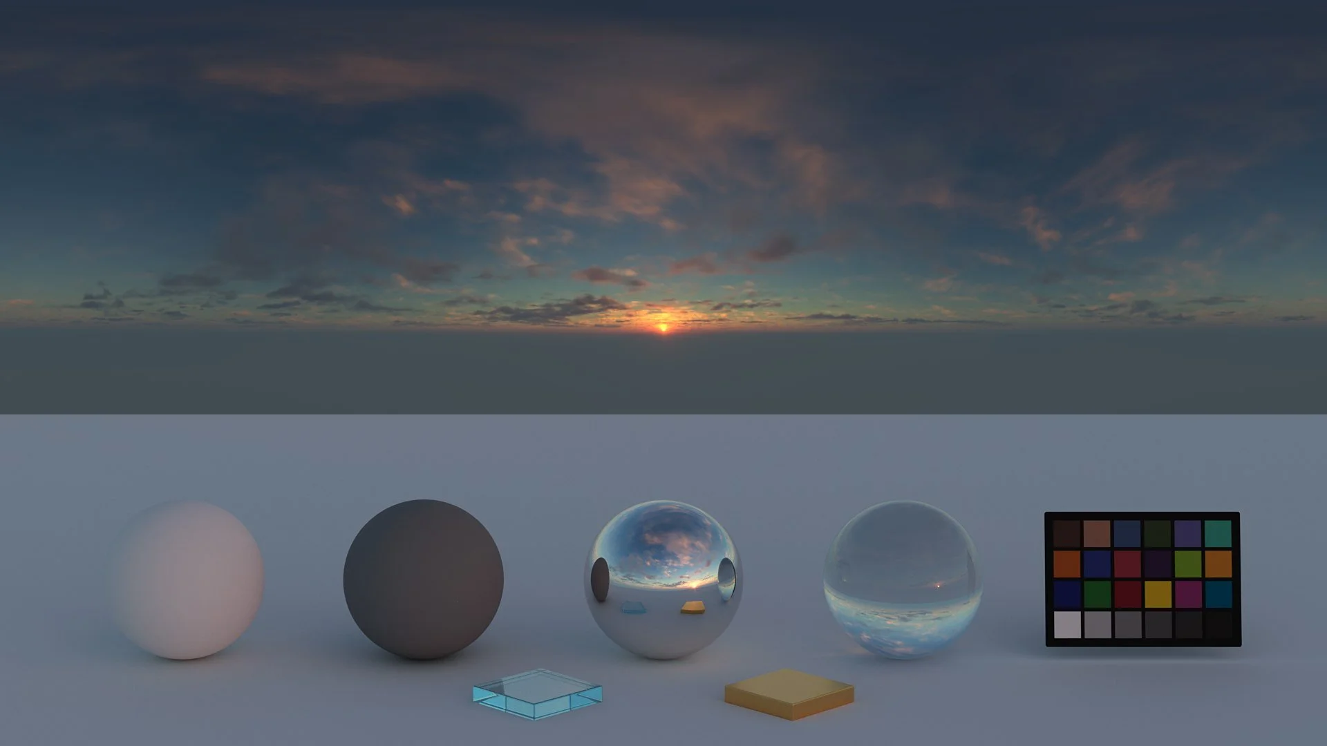 Dusk Skies CG HDRI v4 — SA Studios, Inc.
