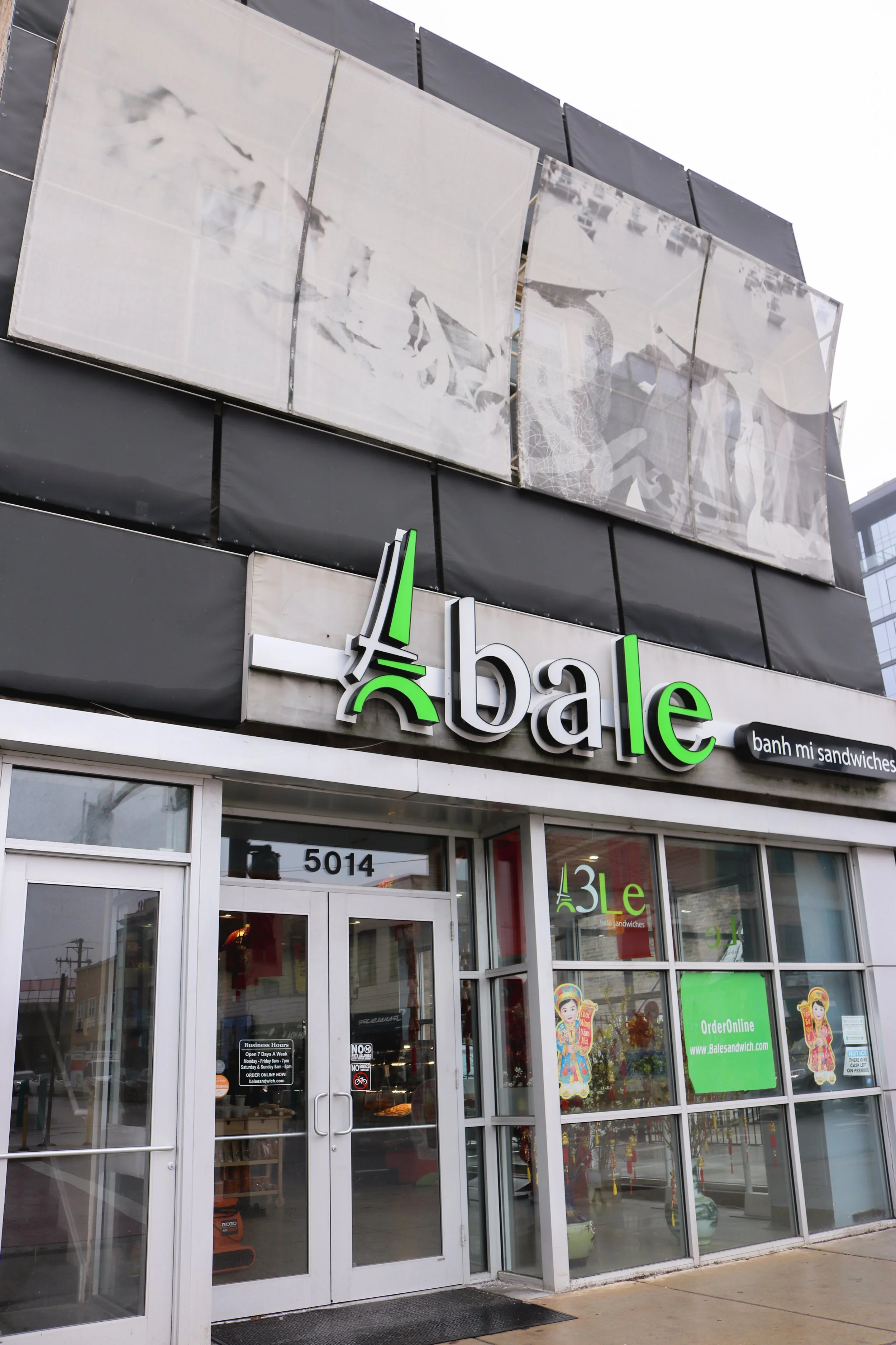 menu — Ba Le Sandwiches