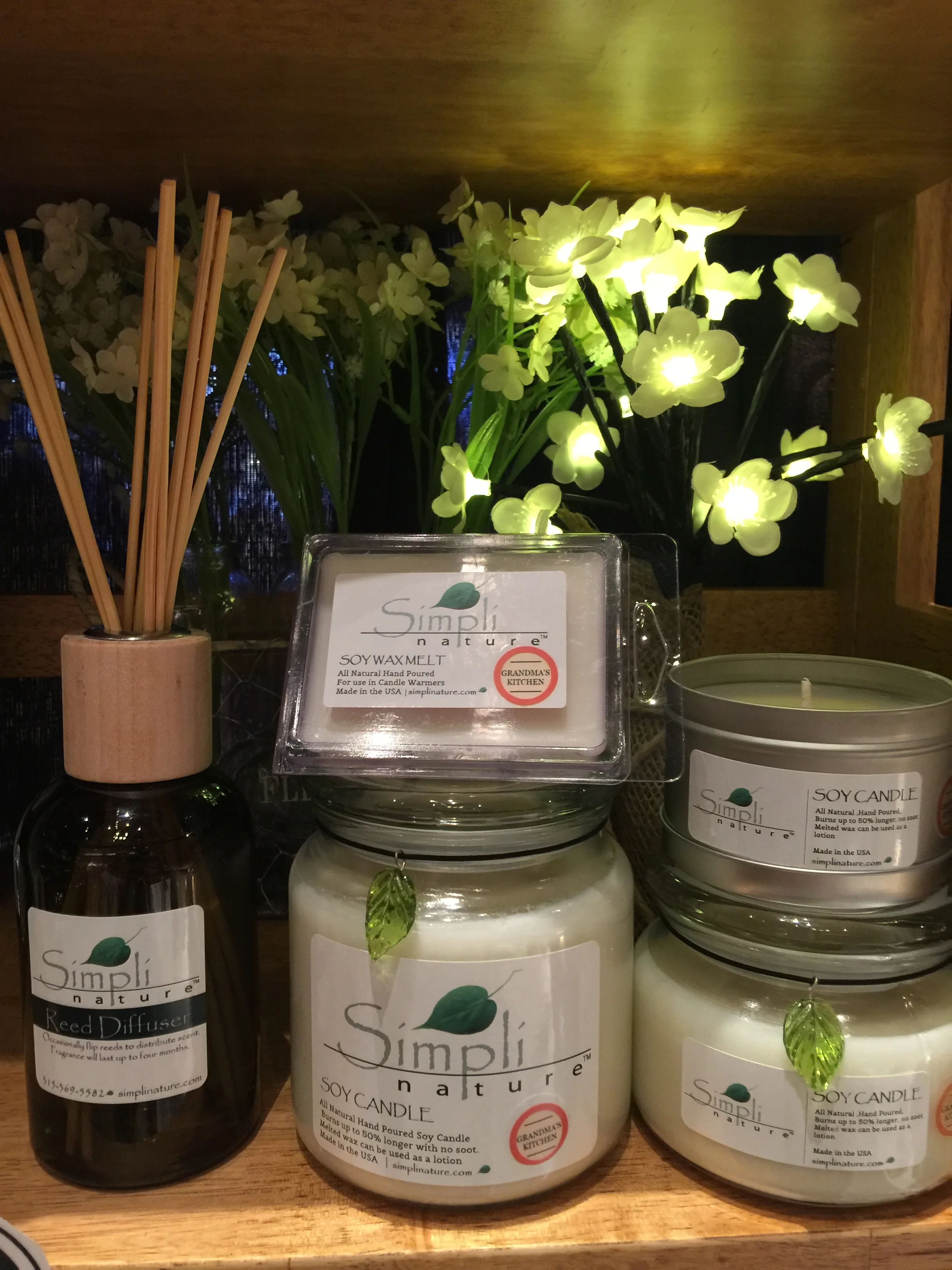 Grandma's Kitchen-Soy Lotion Candle — Simpli Nature All Natural Soy ...