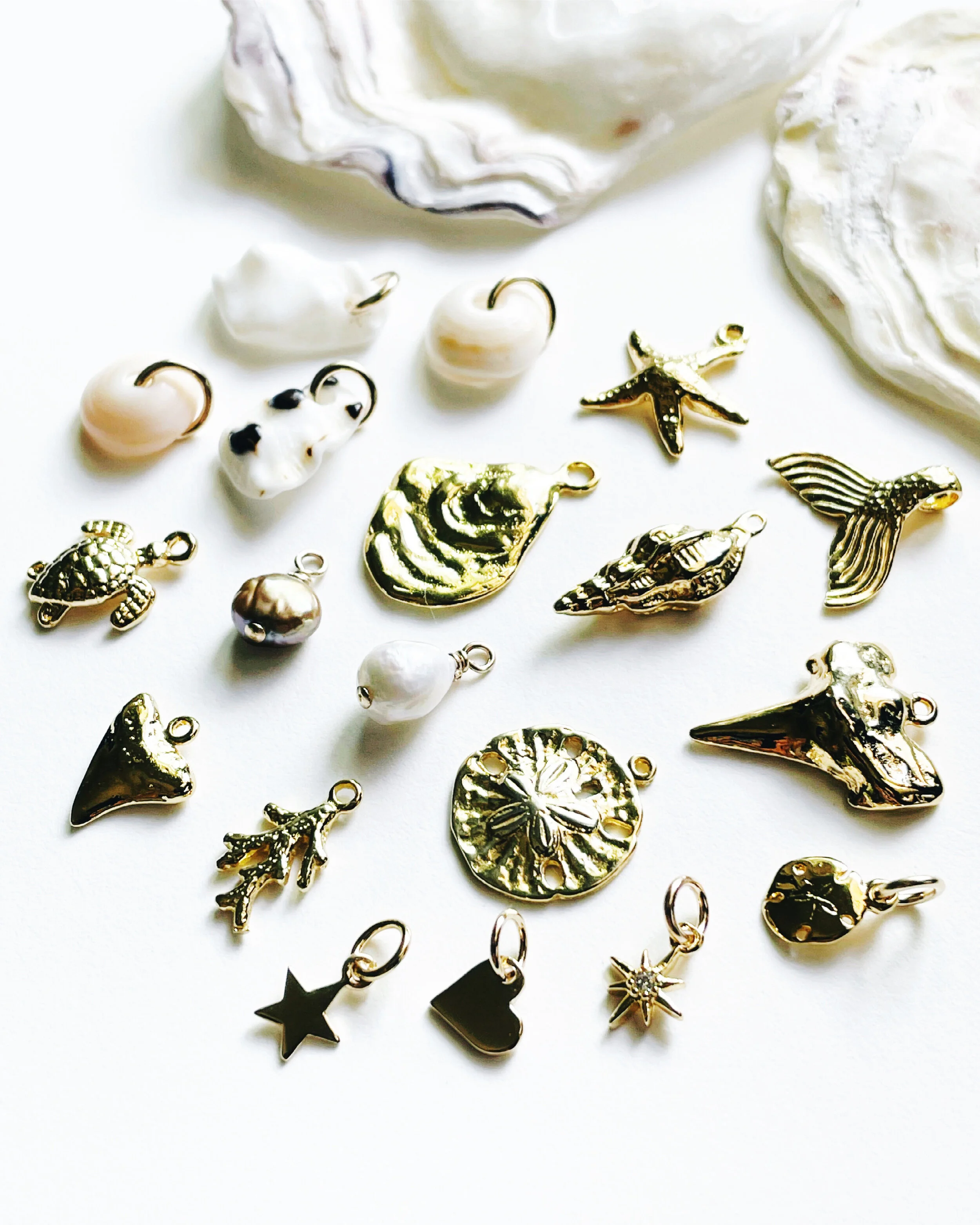 OCEAN CHARMS COLLECTION — SEA AND GLASS