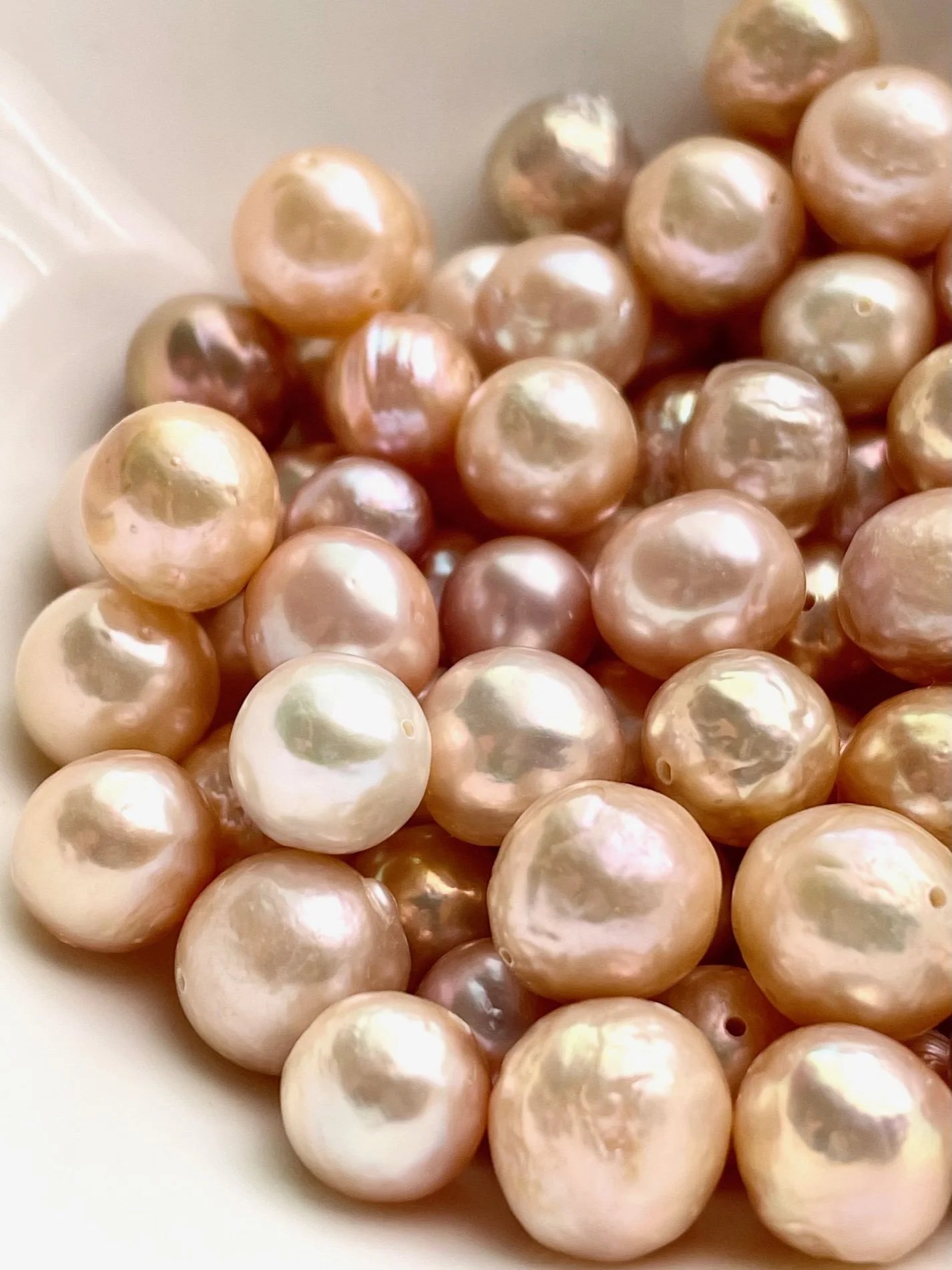BAROQUE PEARL LINK BRACELET — SEA AND GLASS