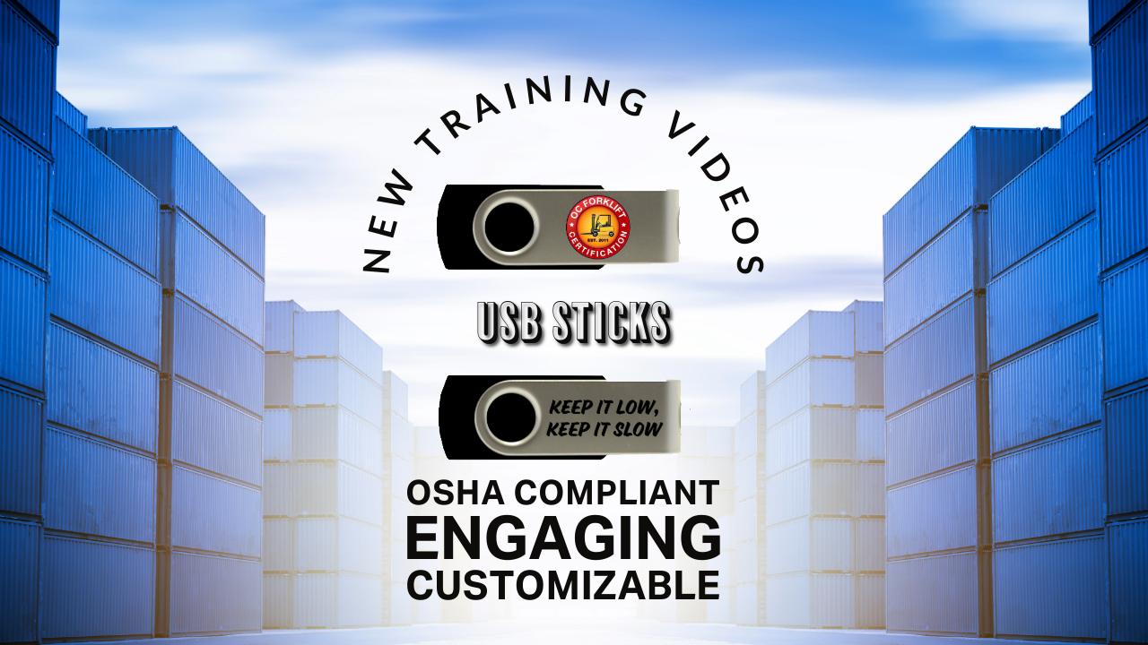 OC Forklift Certification Training and Videos