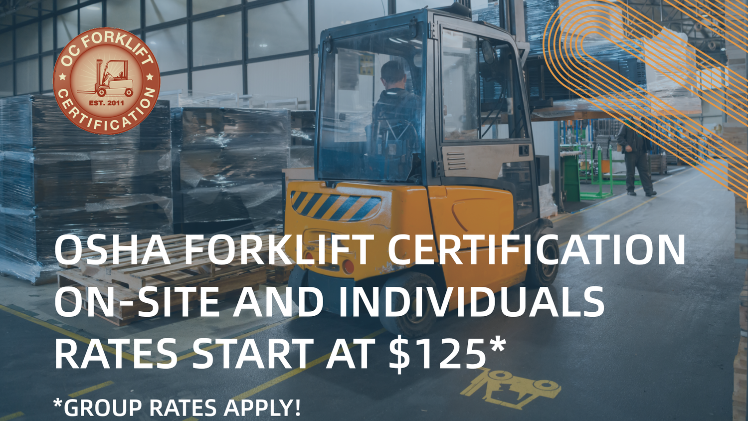 OC Forklift Certification for Los Angeles and Orange County