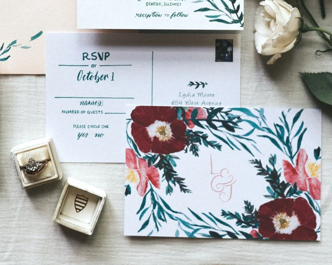 Wise Wedding: Details and Insert Cards — Linalulu Paperie