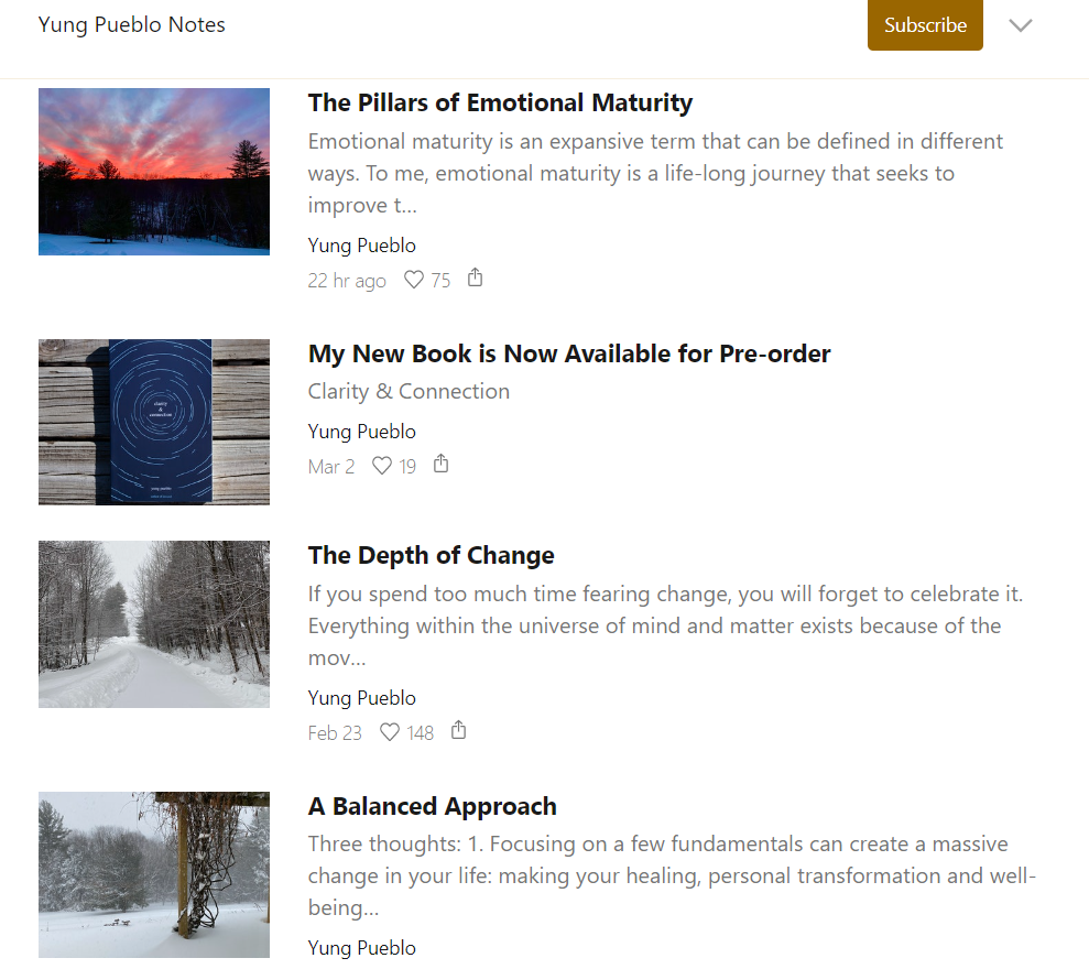 newsletter — Yung Pueblo