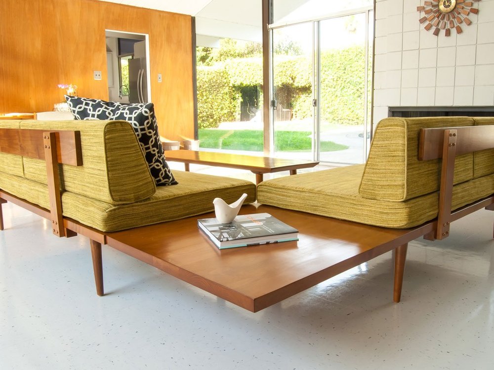 Mid Century Modern Daybed Sofa | Cabinets Matttroy