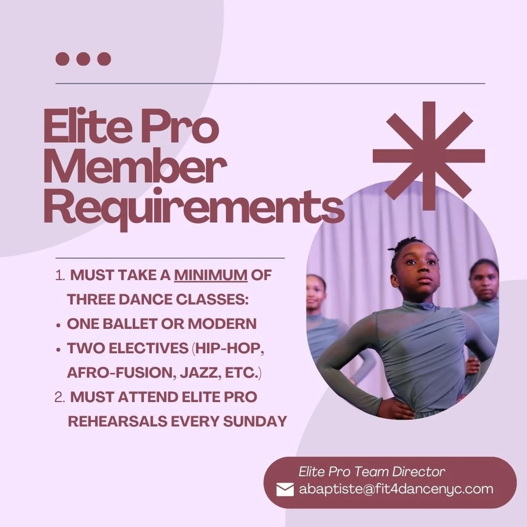Elite Pro Dance Program — Fit4Dance NYC
