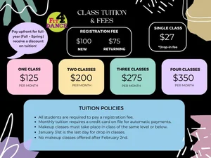 Children's Dance Class Tuition & Fees 2024-2025 —Fit4Dance NYC