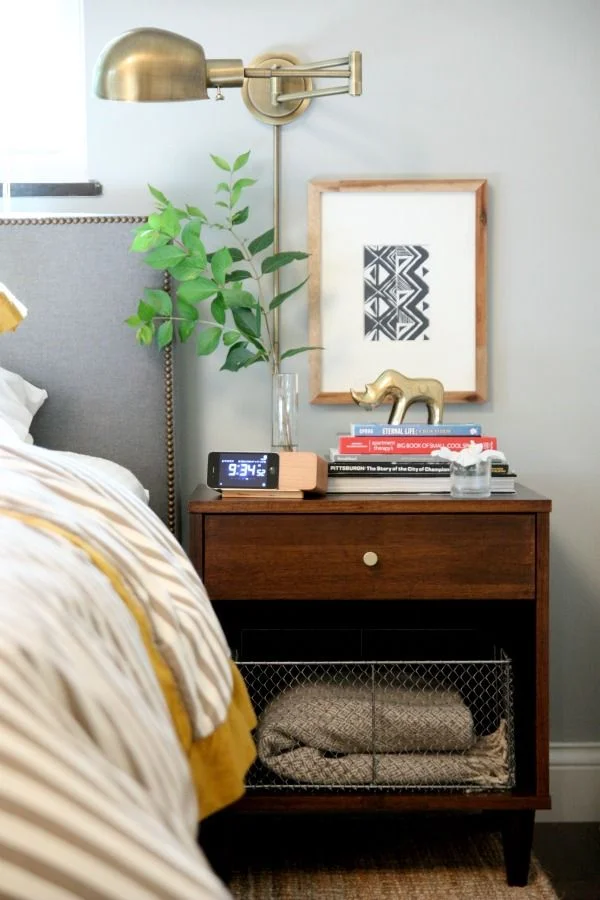 7 Nightstands Decorating Ideas - Hello Lovely Living — Hello Lovely Living