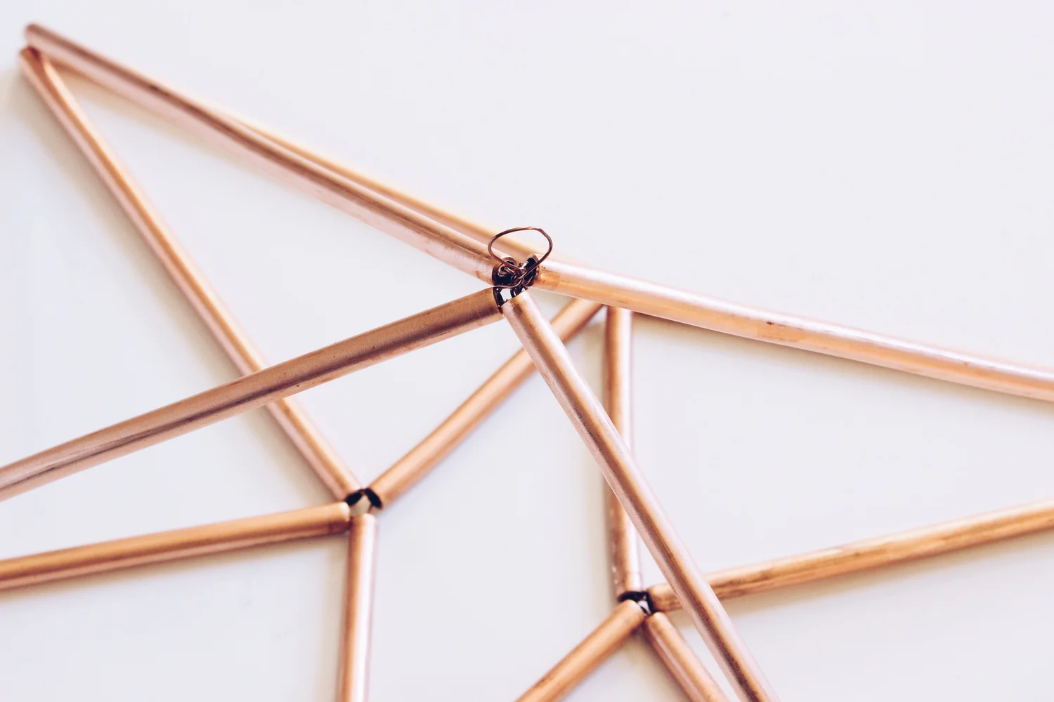 DIY Copper Himmeli Hanging Planter + Mrs. Meyer's Giveaway — Hello ...