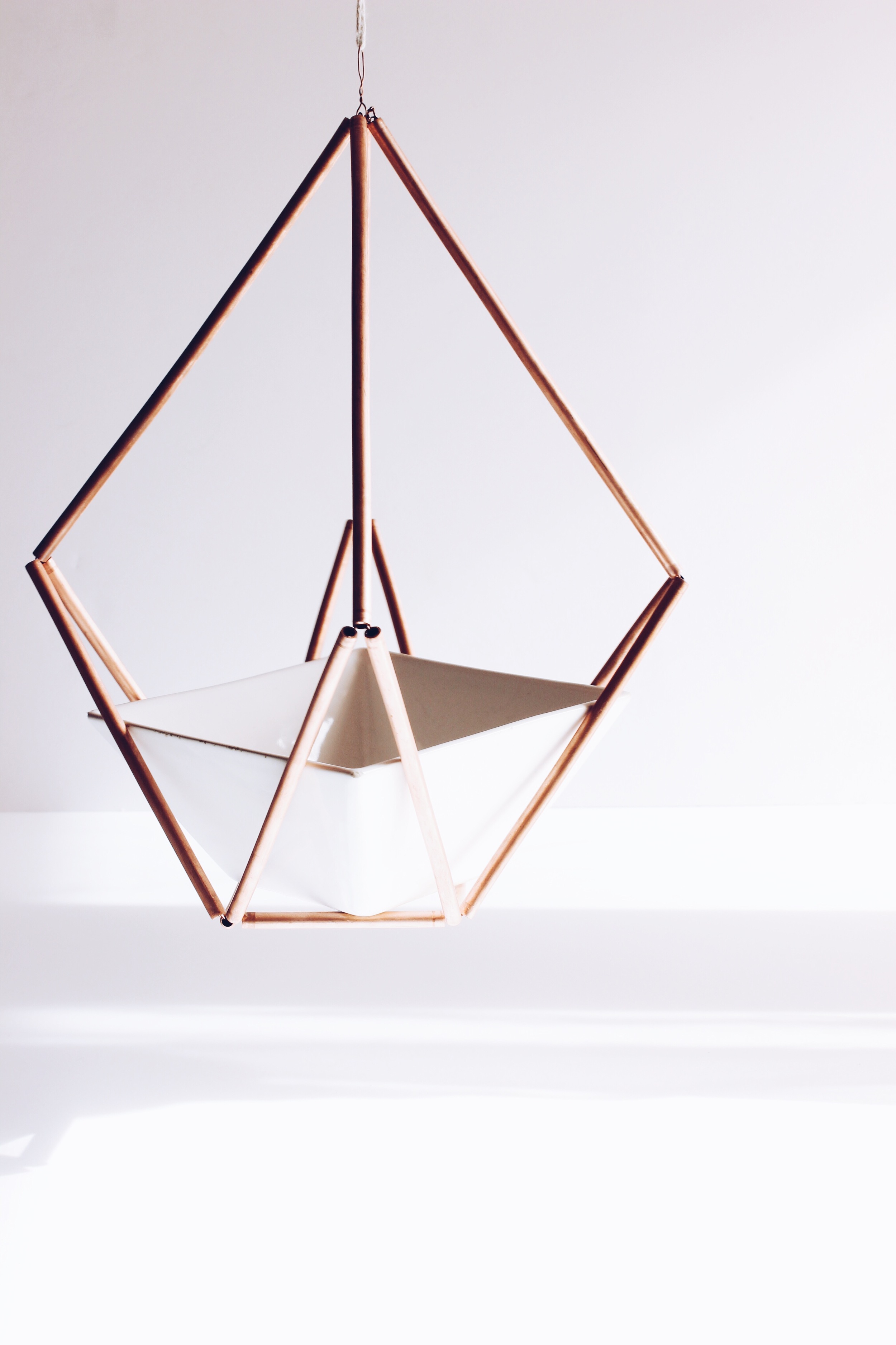 DIY Copper Himmeli Hanging Planter + Mrs. Meyer's Giveaway — Hello ...