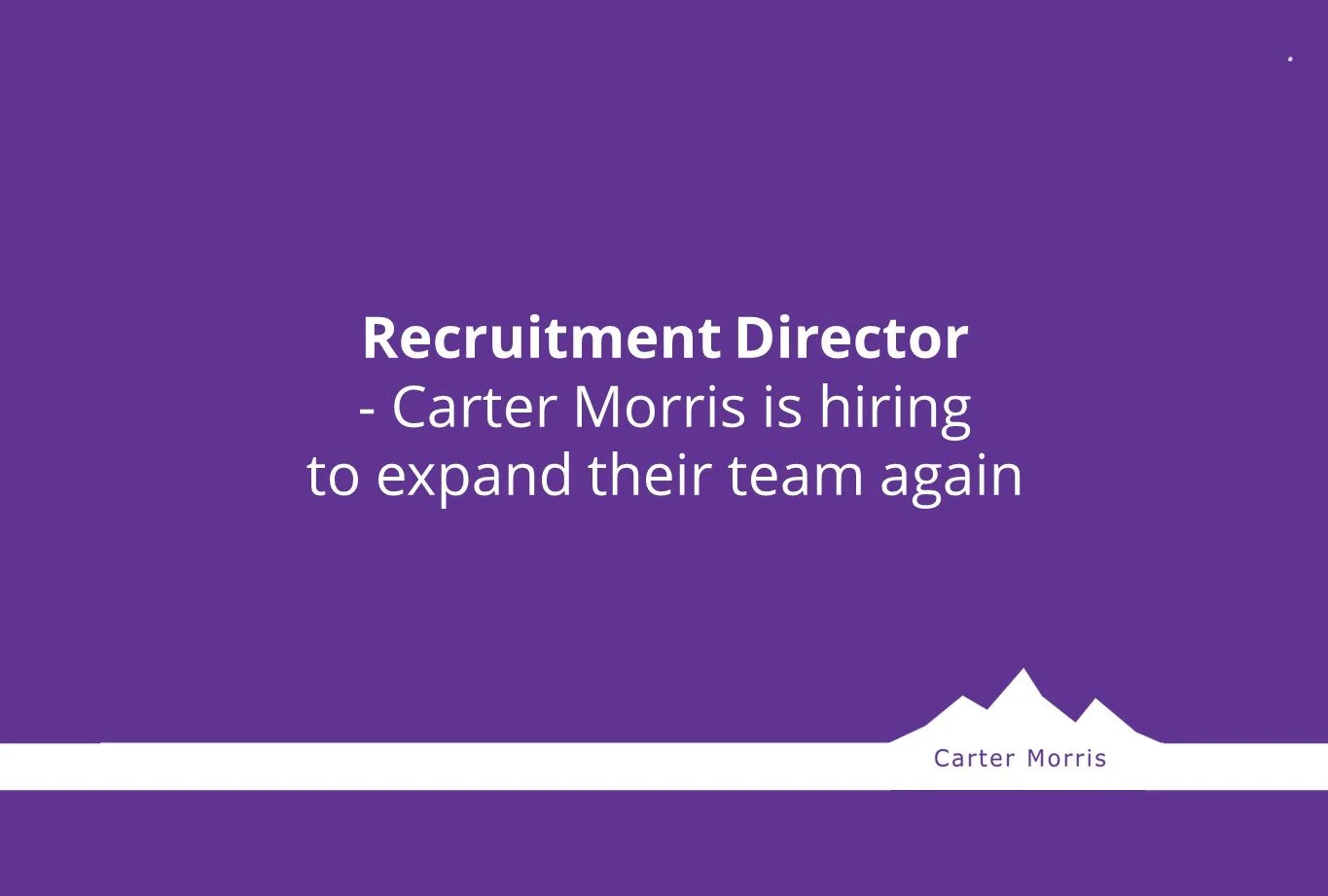 HR Executive & Senior Jobs - Global HR Jobs — Carter Morris