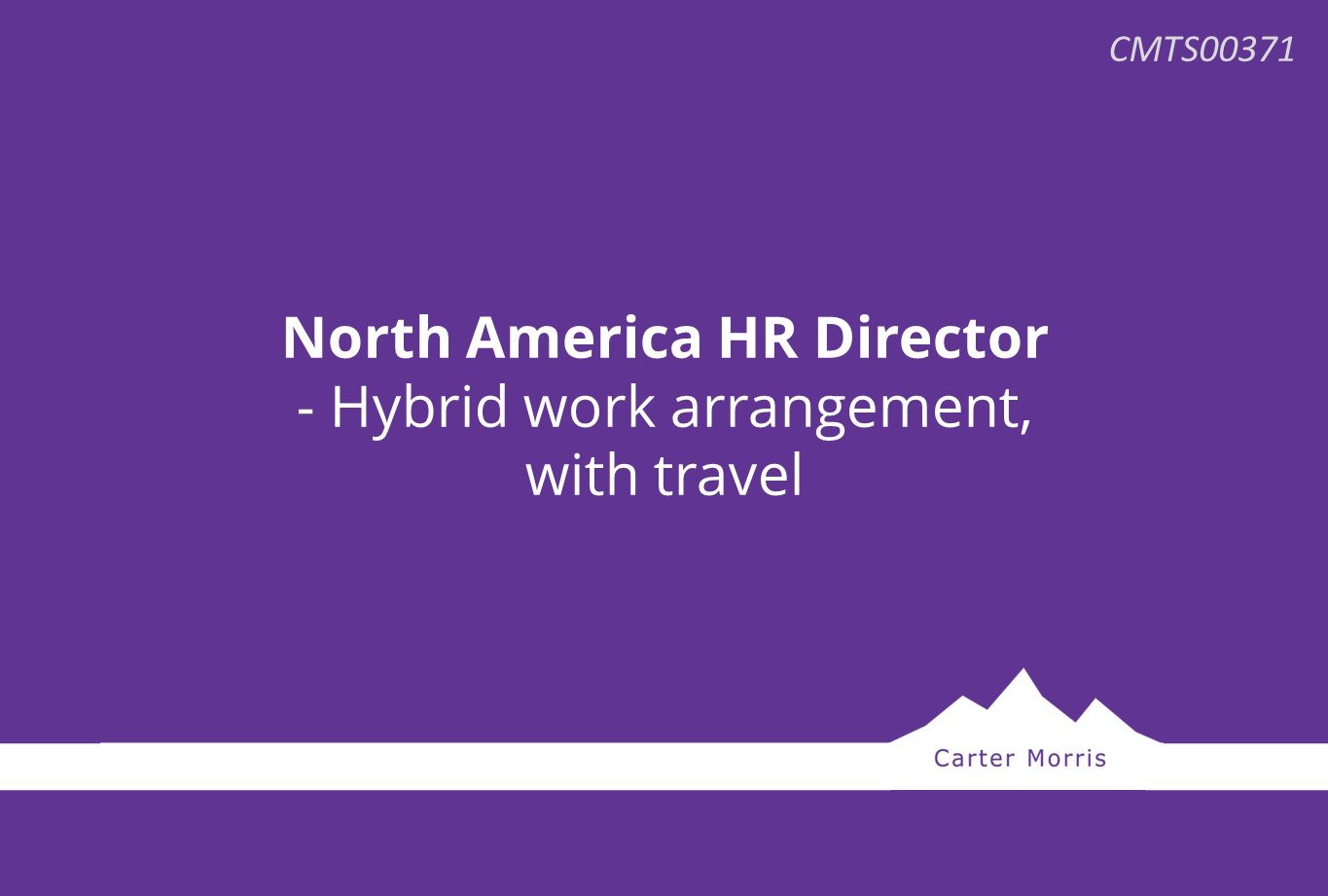 HR Executive & Senior Jobs - Global HR Jobs — Carter Morris