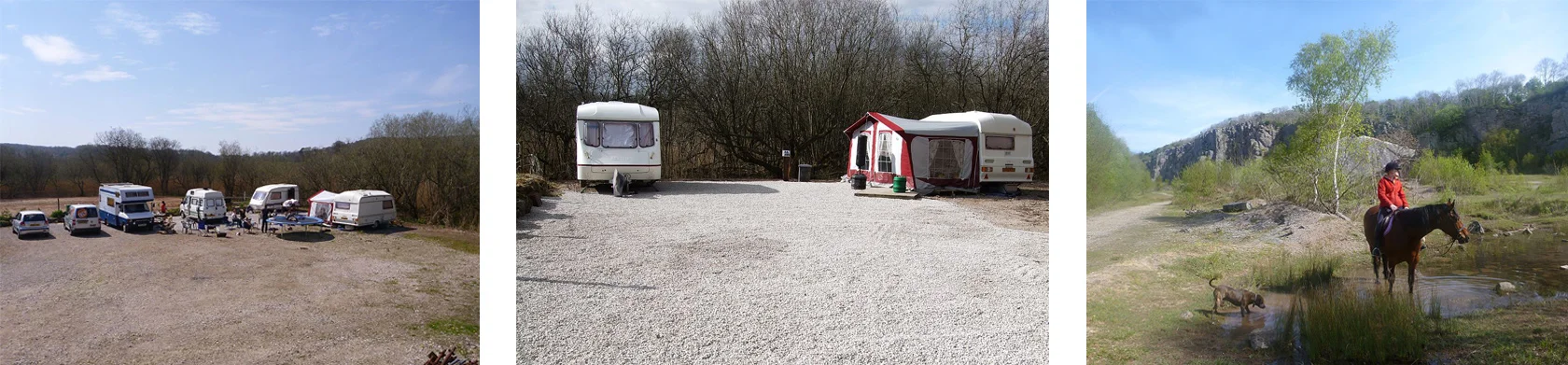 Hawes Villa Campervan site