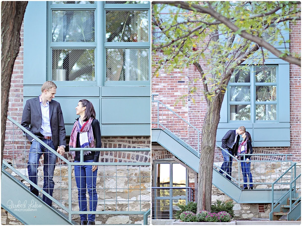 Downtown Kansas City Engagement Session | Elizabeth & Dane