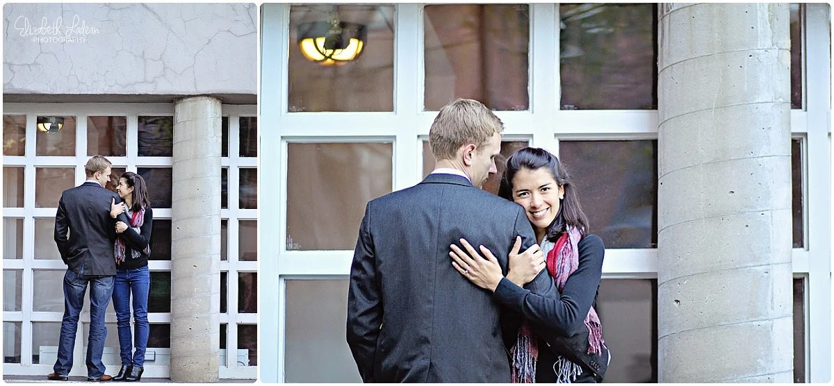 Downtown Kansas City Engagement Session | Elizabeth & Dane