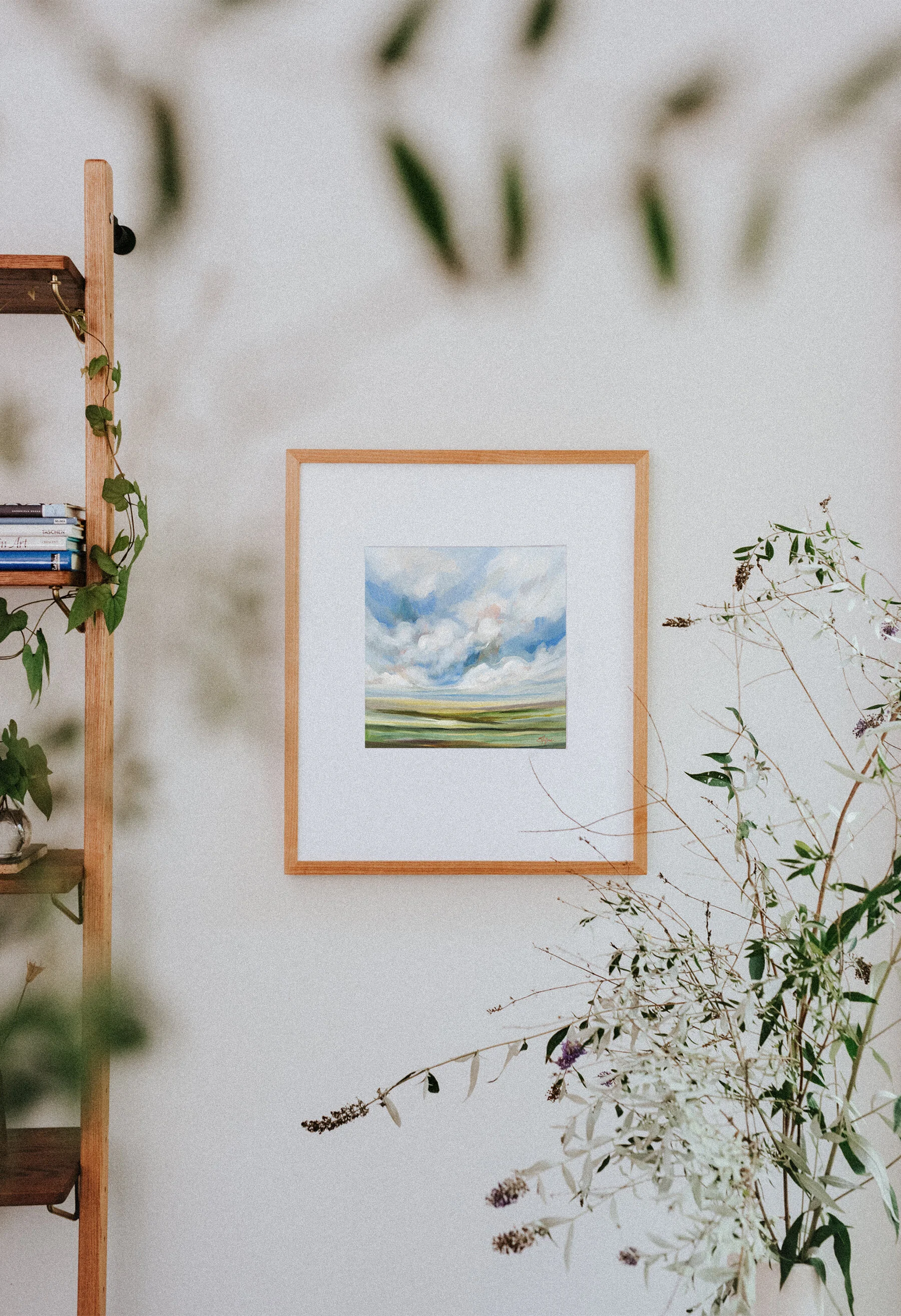 "A Tear Sewn With Gold" A Vertical Canvas Print — Emily Jeffords Studio
