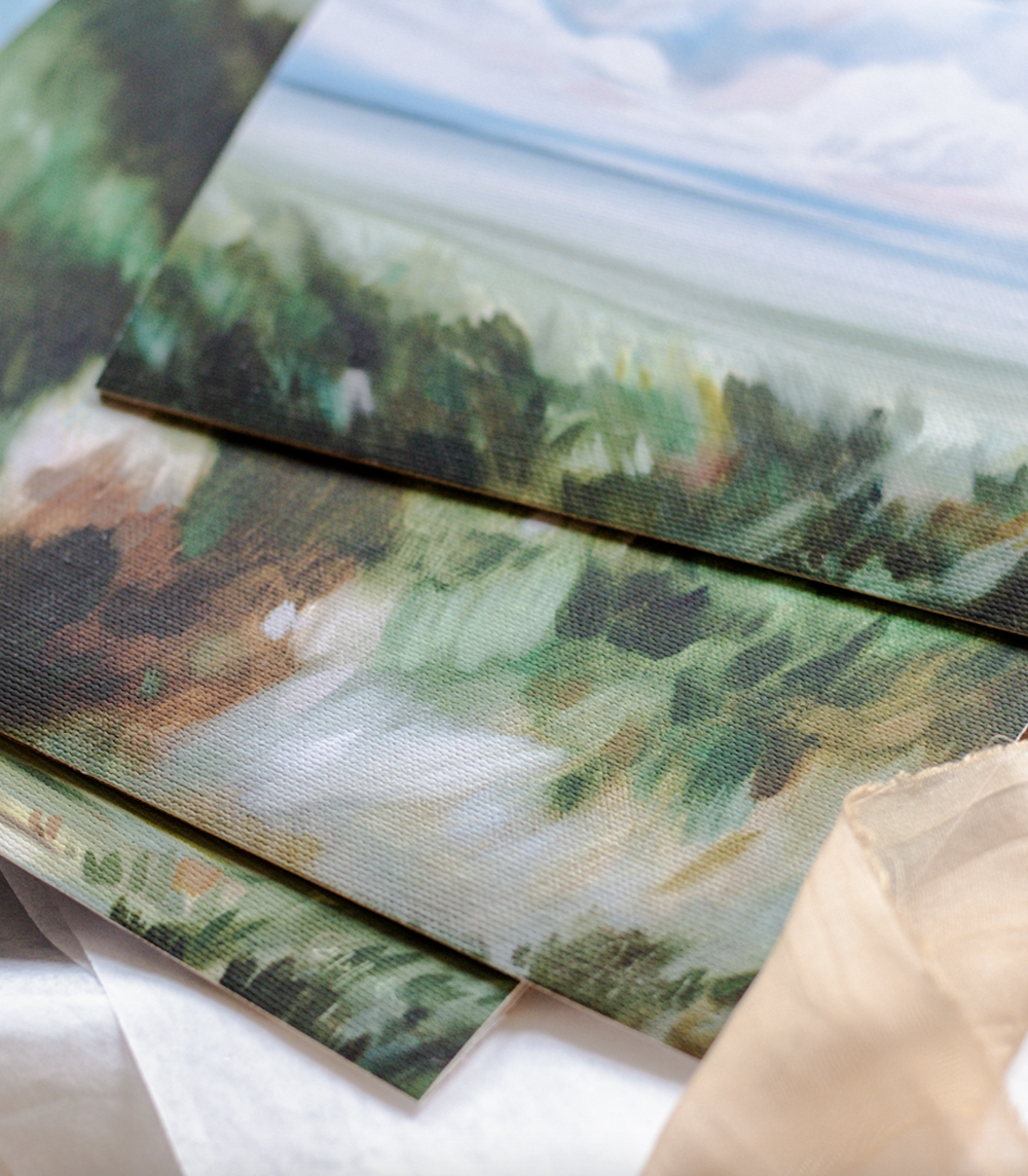 "Savor the Light" A Vertical Canvas Print — Emily Jeffords Studio