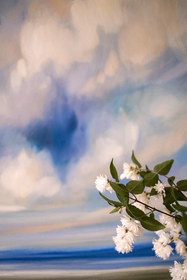 "A Tear Sewn With Gold" A Vertical Canvas Print — Emily Jeffords Studio
