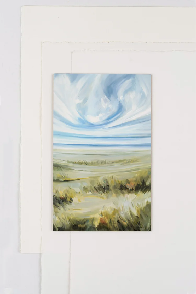 "Find A Sunnier Place," a Vertical Canvas Print — Emily Jeffords Studio