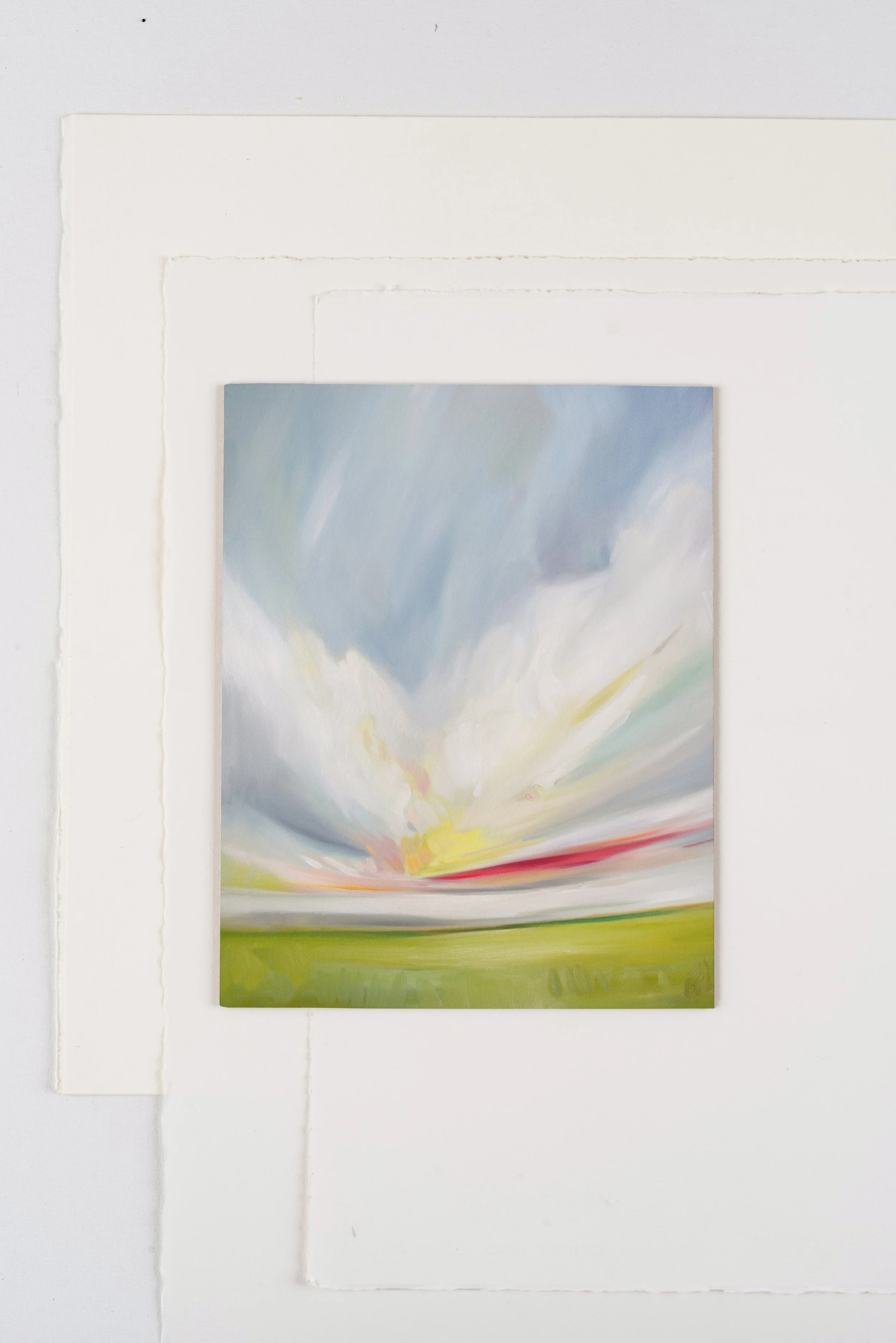 "Find A Sunnier Place," a Vertical Canvas Print — Emily Jeffords Studio