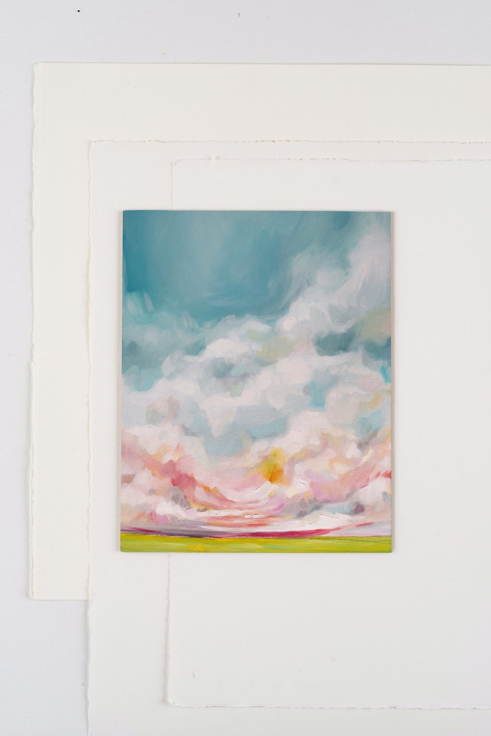 "Find A Sunnier Place," a Vertical Canvas Print — Emily Jeffords Studio