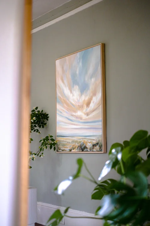 "Find A Sunnier Place," a Vertical Canvas Print — Emily Jeffords Studio