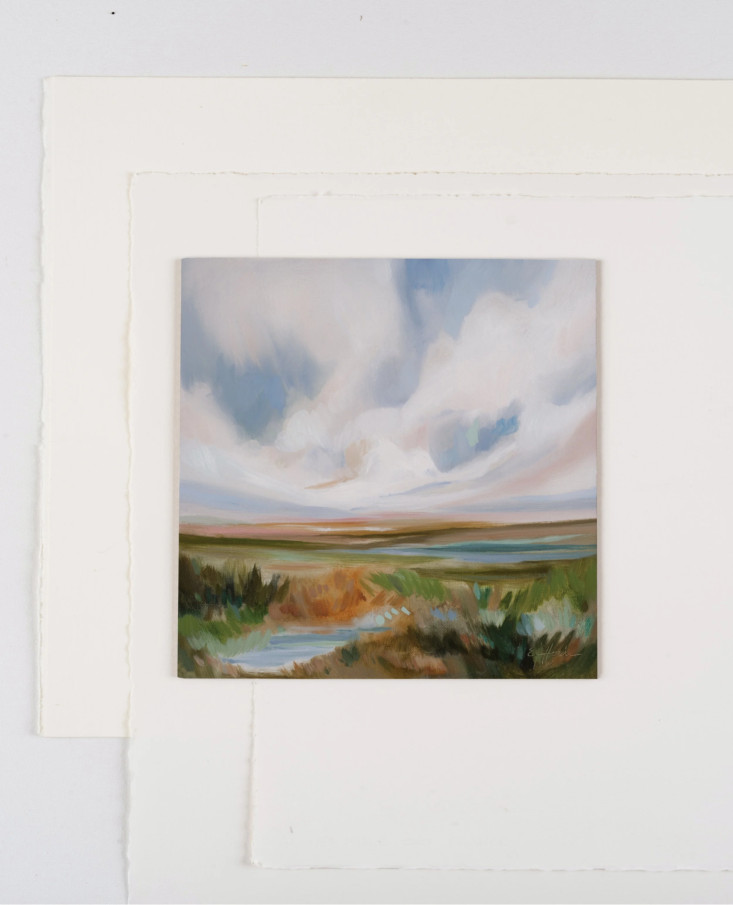 "A Tear Sewn With Gold" A Vertical Canvas Print — Emily Jeffords Studio