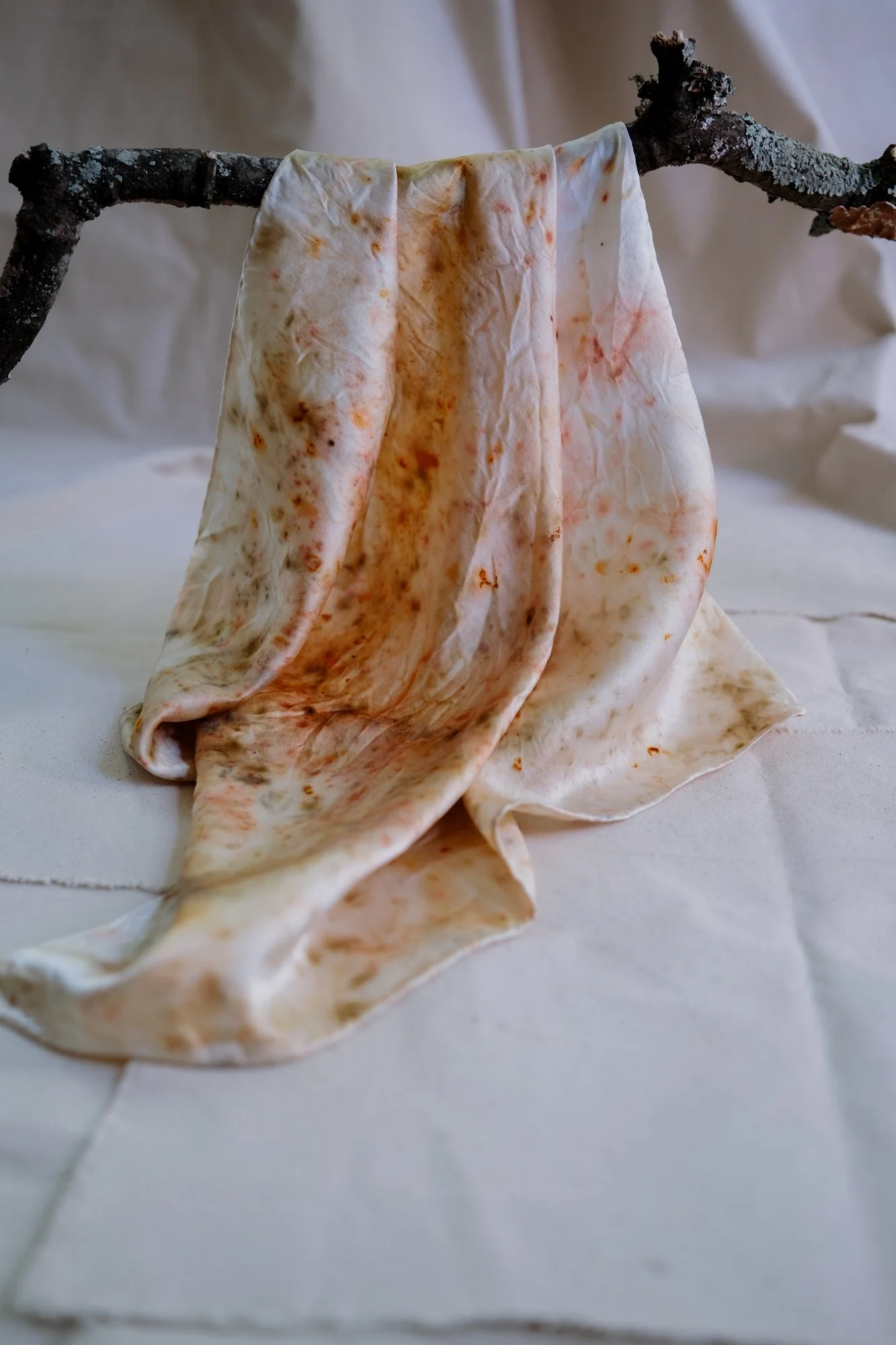 Natural Dyed Scarves — Emily Jeffords Studio