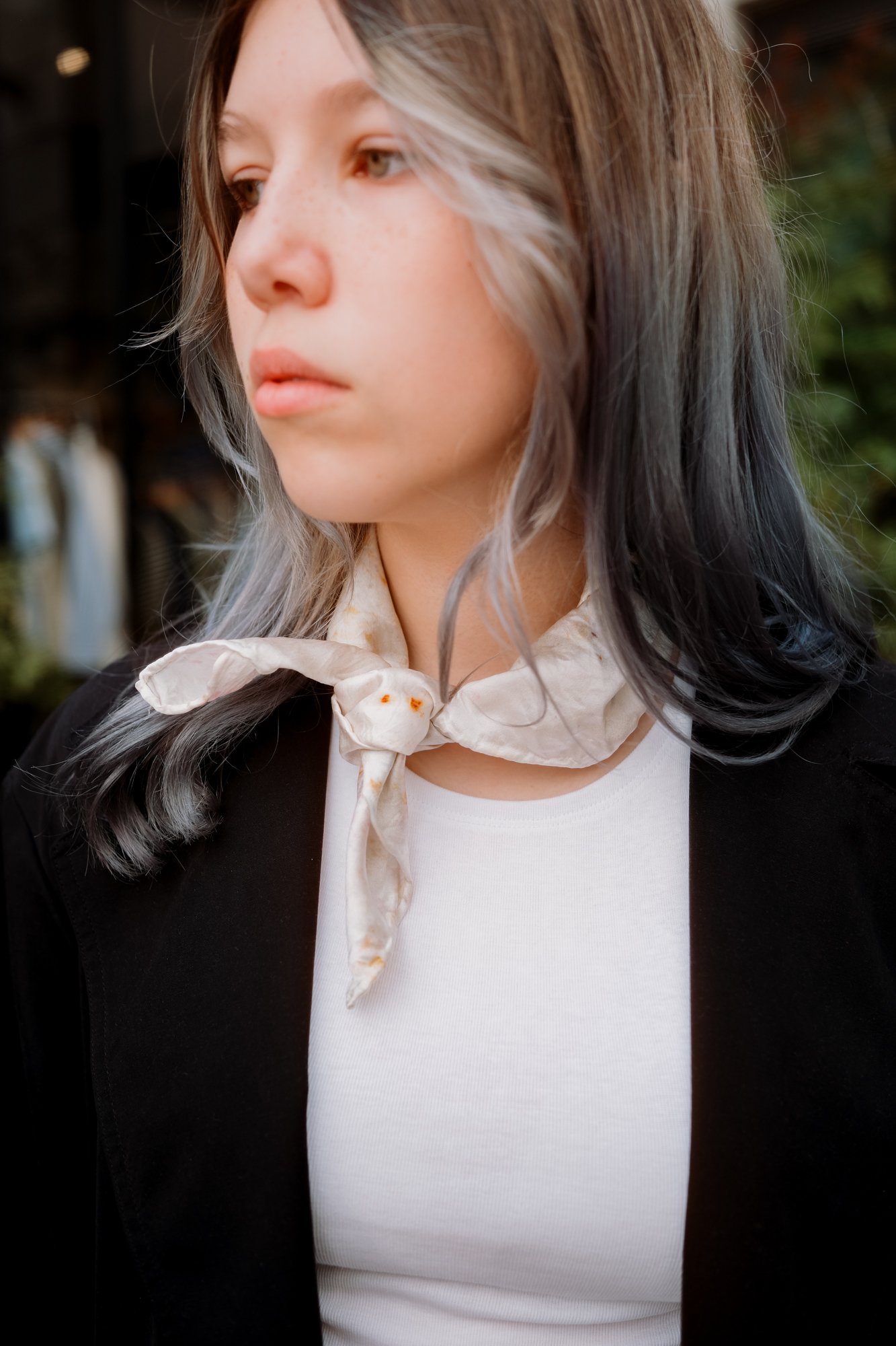 Natural Dyed Scarves — Emily Jeffords Studio