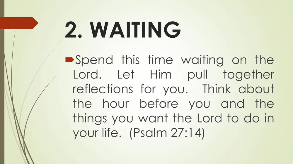 One Hour Of Prayer Resource — Grace Celebration Lutheran Church