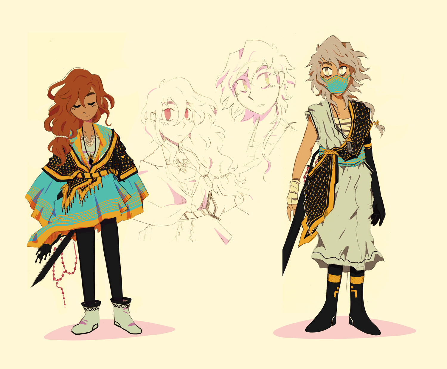 CHARACTER DESIGN — IASMIN OMAR ATA