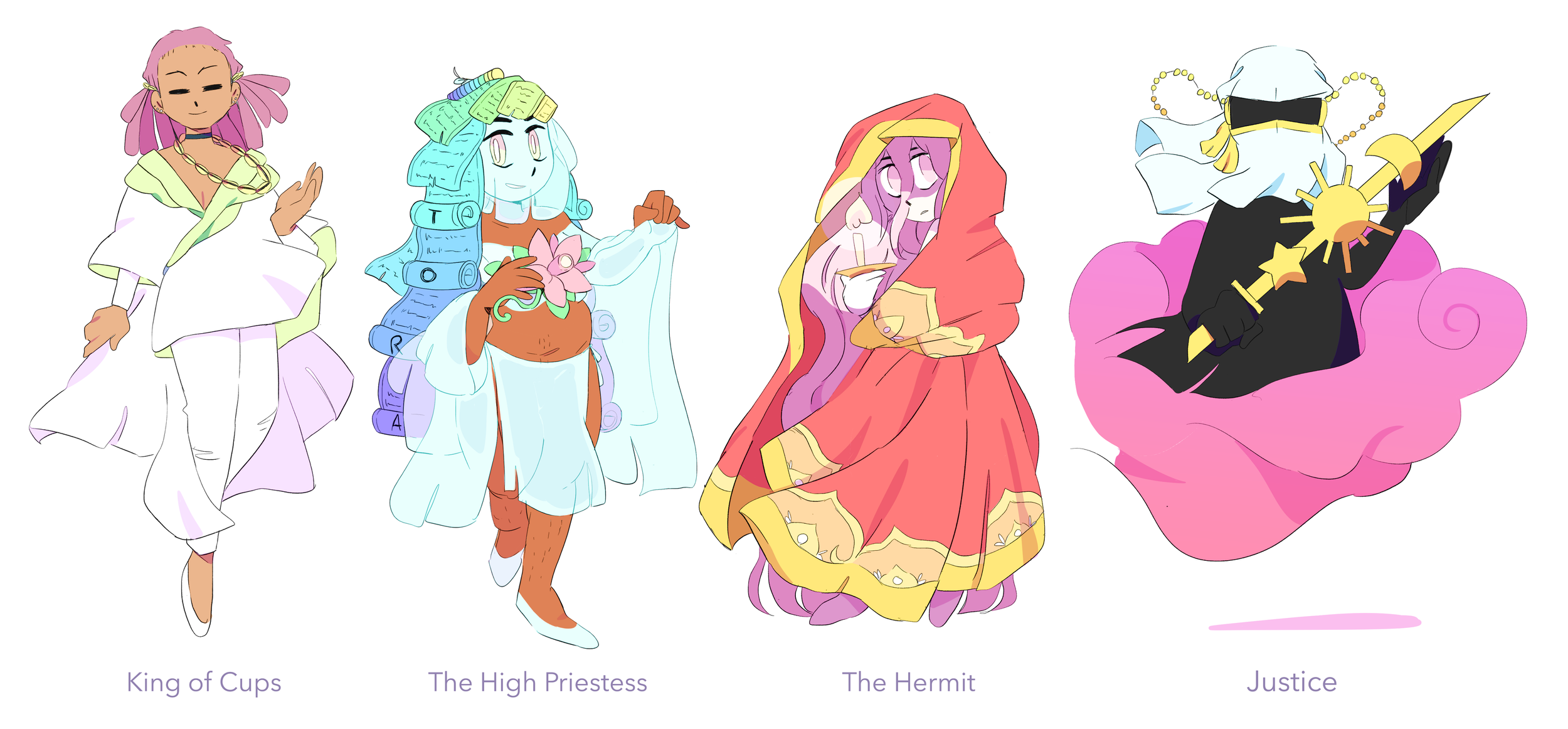 CHARACTER DESIGN — IASMIN OMAR ATA