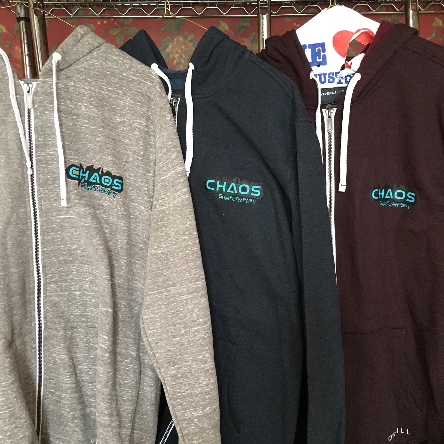 Chaos Zip Hoodie — Chaos Surf Company